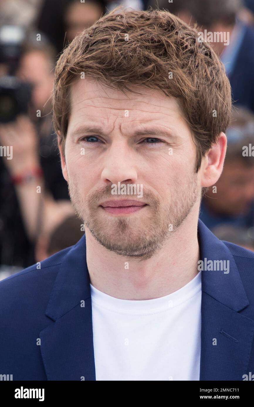 Actor Pierre Deladonchamps poses for photographers during a photo call ...