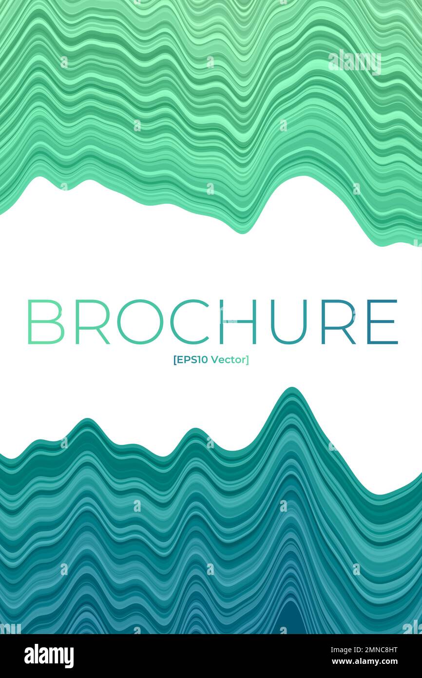 Cover page template. Can be used as banner, flyer, poster, business ...