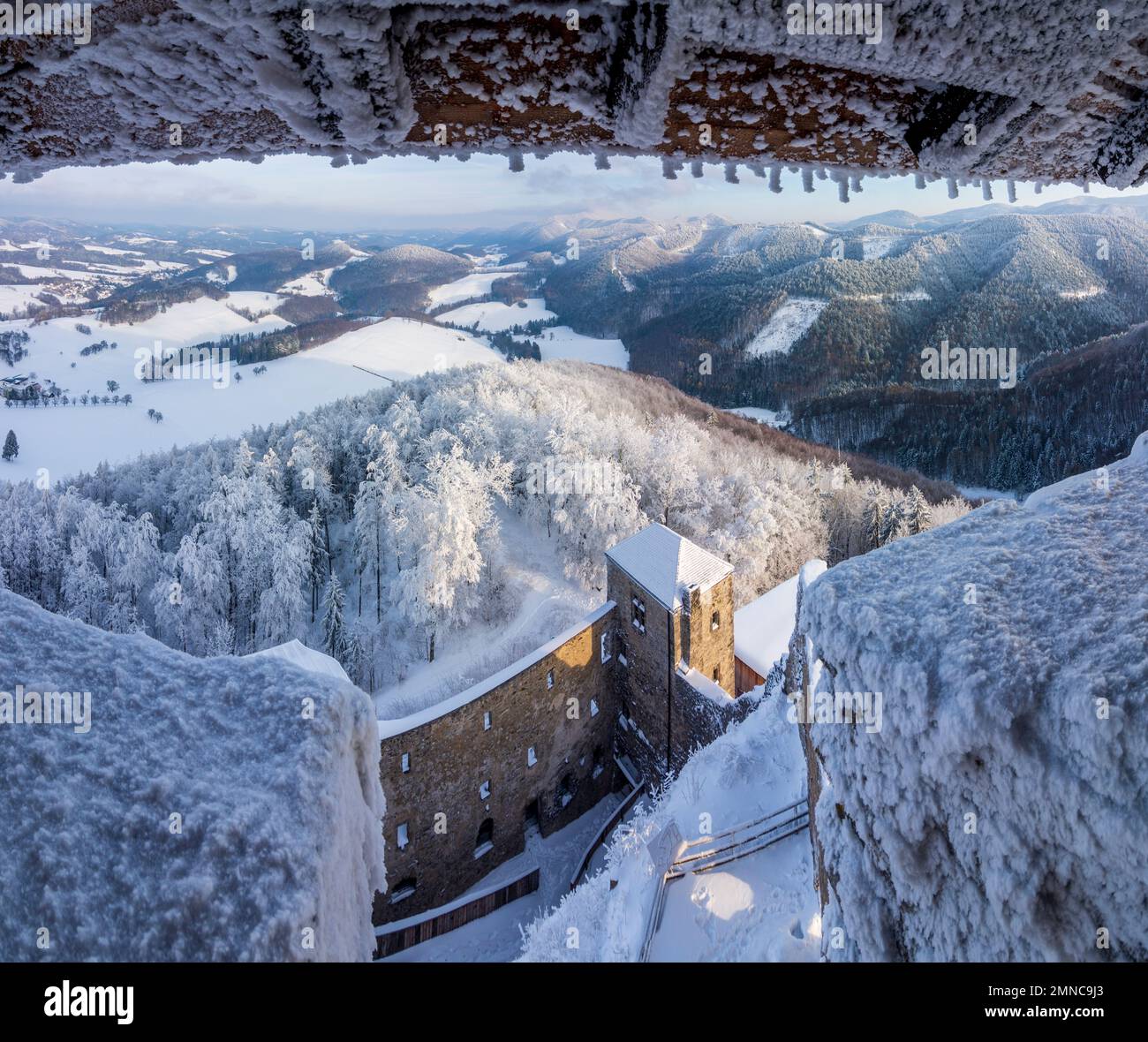View from tower of araburg castle hi-res stock photography and images ...