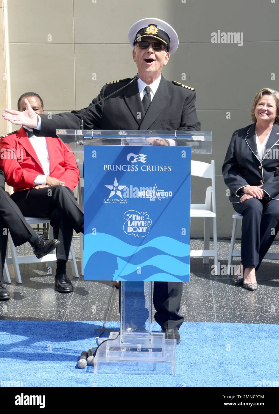 IMAGE DISTRIBUTED FOR PRINCESS CRUISES - Gavin MacLeod sings at the ...