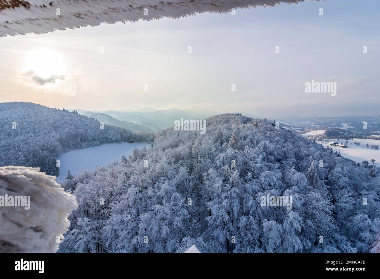 View from tower of araburg castle hi-res stock photography and images ...