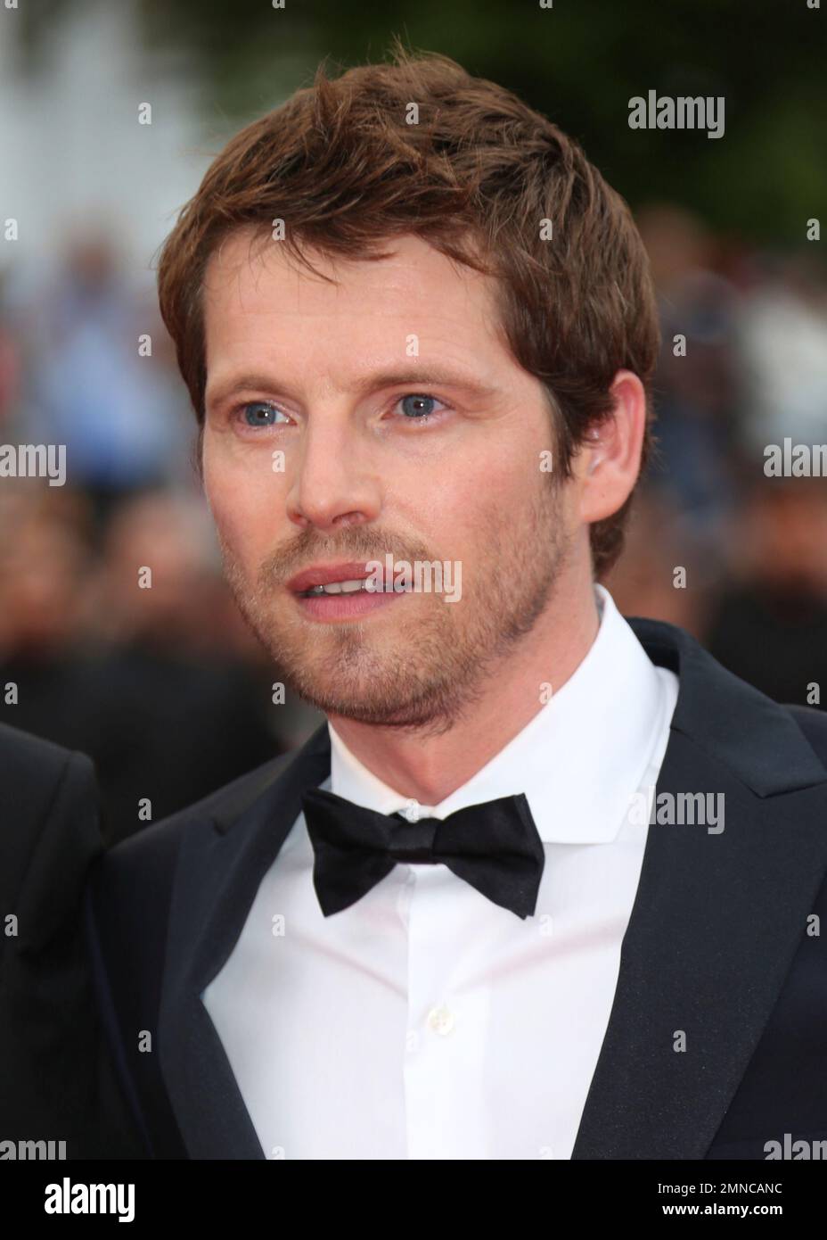 Actor Pierre Deladonchamps poses for photographers upon arrival at the ...