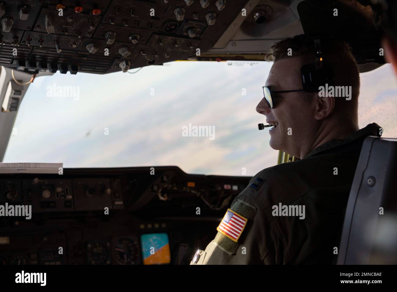 U.S. Air Force Capt. Paul Rupert, 6th Air Refueling Squadron KC-10A ...