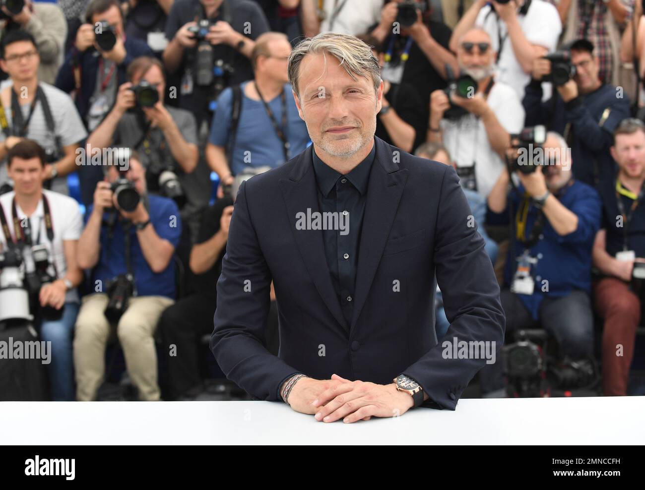 Actor Mads Mikkelsen poses for photographers during a photo call for ...