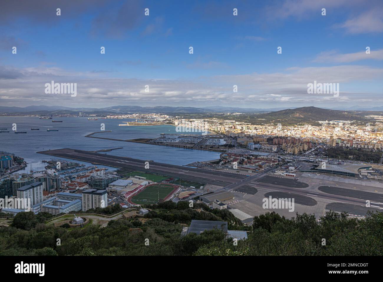 North view rock gibraltar hi-res stock photography and images - Alamy