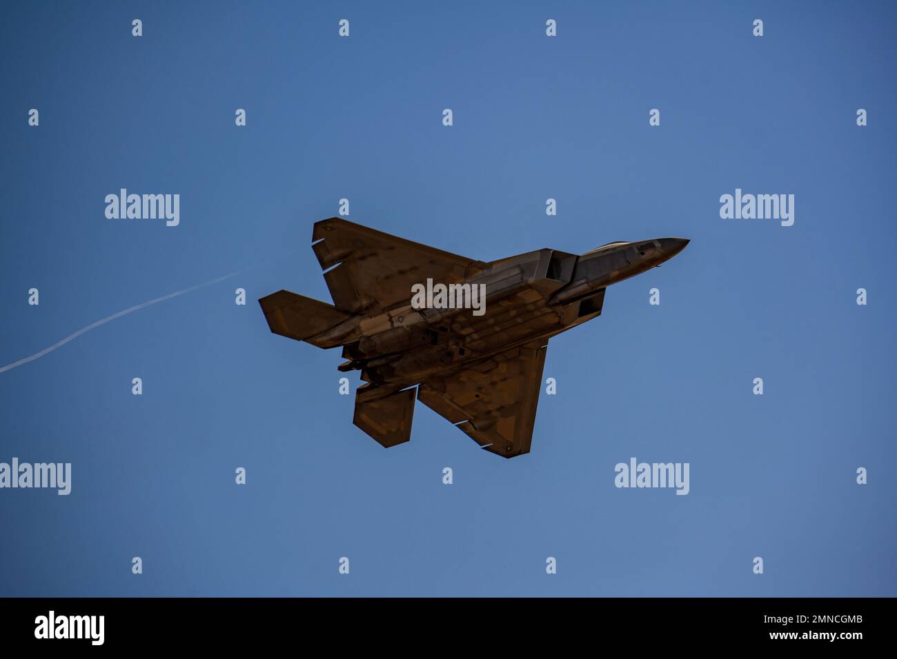 U.S. Air Force Maj. Joshua “Cabo” Gunderson, F-22 Raptor Demonstration ...