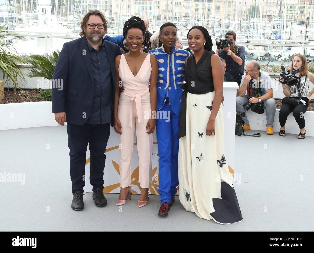 Producer Steven Markovitz, from left, actress Sheila Munyiva, Samantha ...
