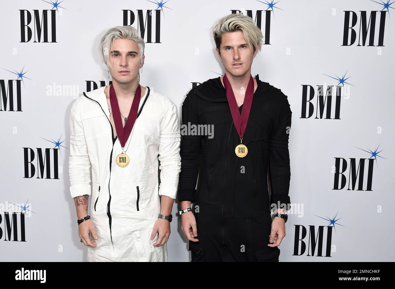Michael Trewartha, left, and Kyle Trewartha attend the 66th Annual BMI ...