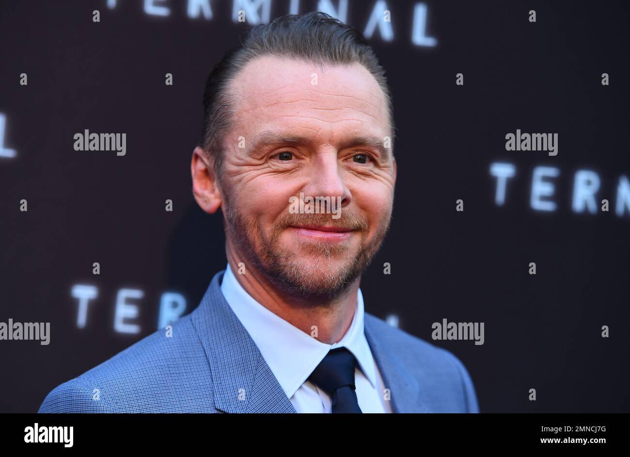 Actor and cast member Simon Pegg arrives at the world premiere of ...