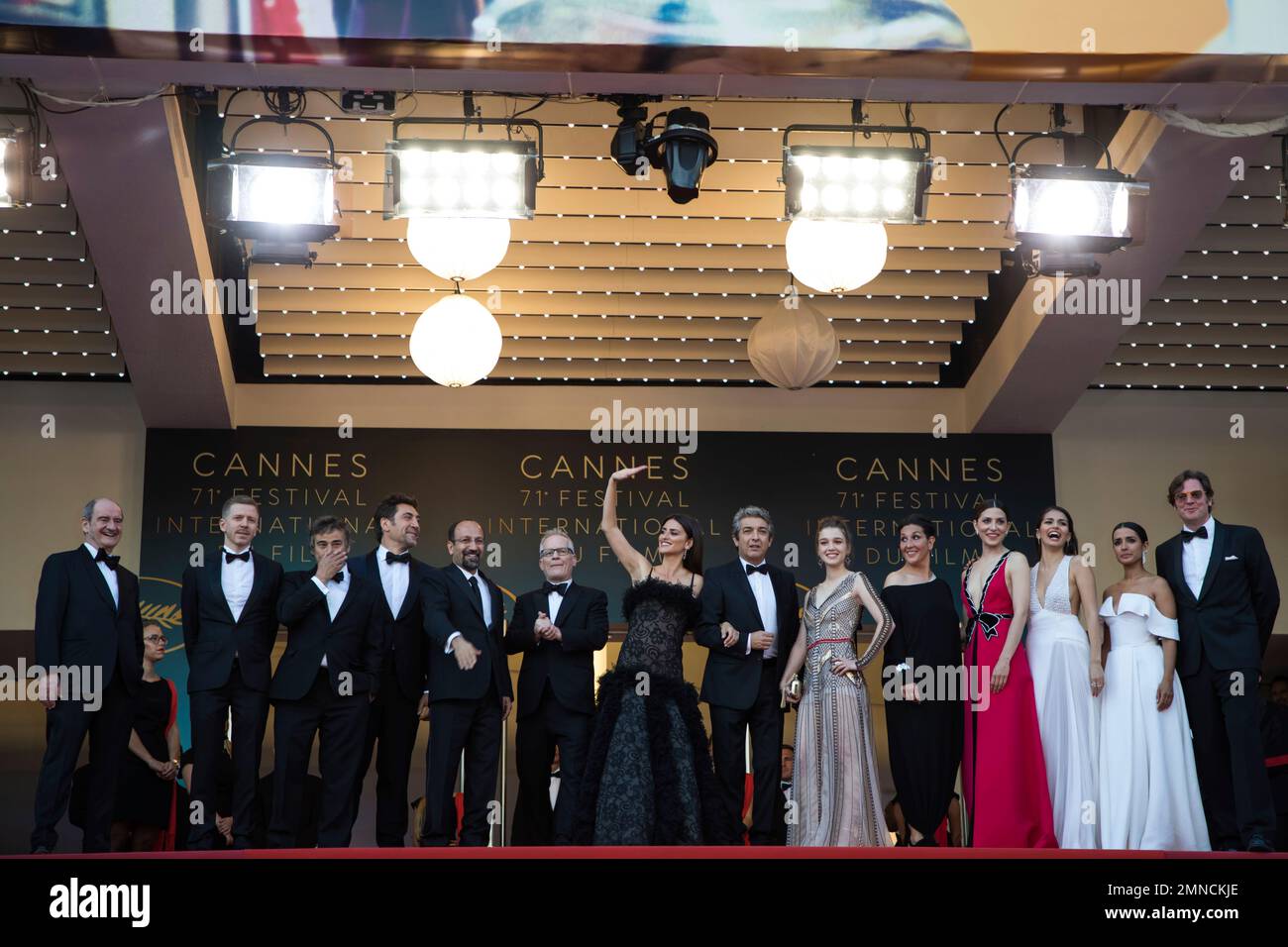 Pierre Lescure, Alexandre Mallet-Guy, Eduard Fernandez, Javier Bardem ...