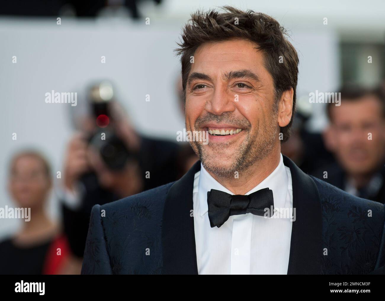 Actor Javier Bardem poses for photographers upon arrival at the opening ...