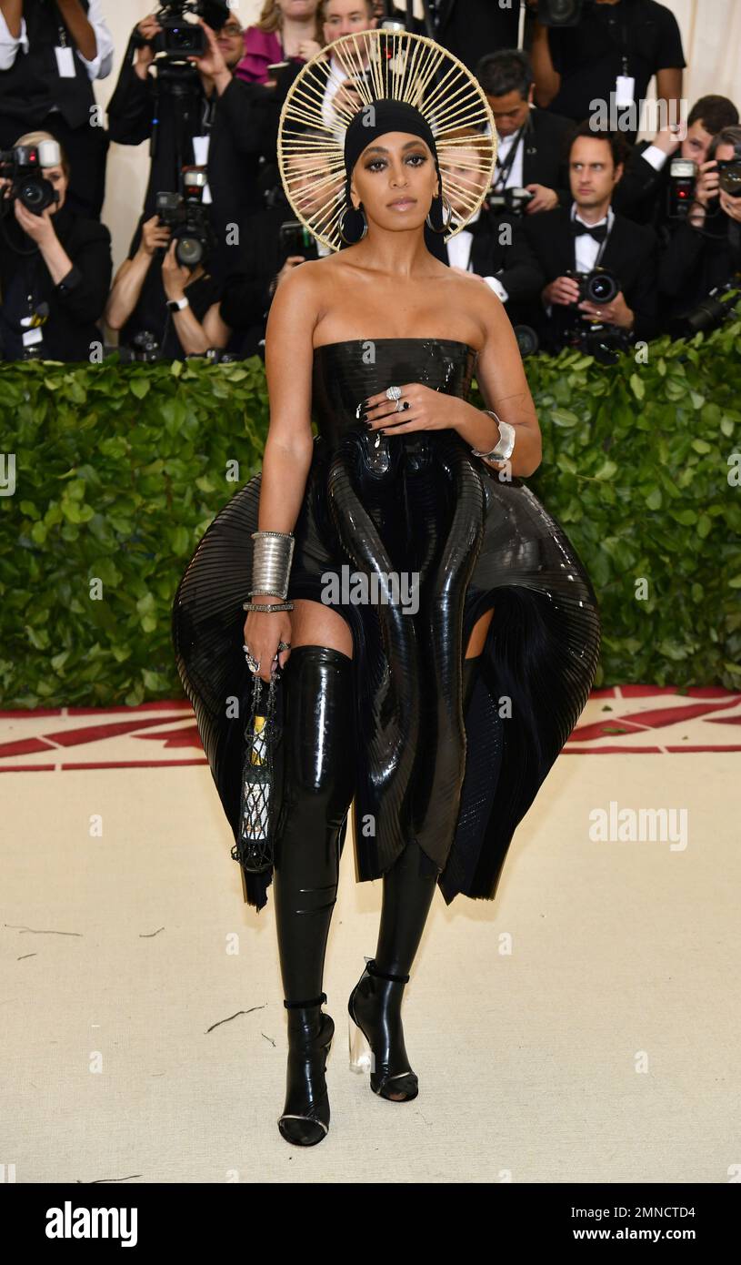 Solange Knowles attends The Metropolitan Museum of Art's Costume ...