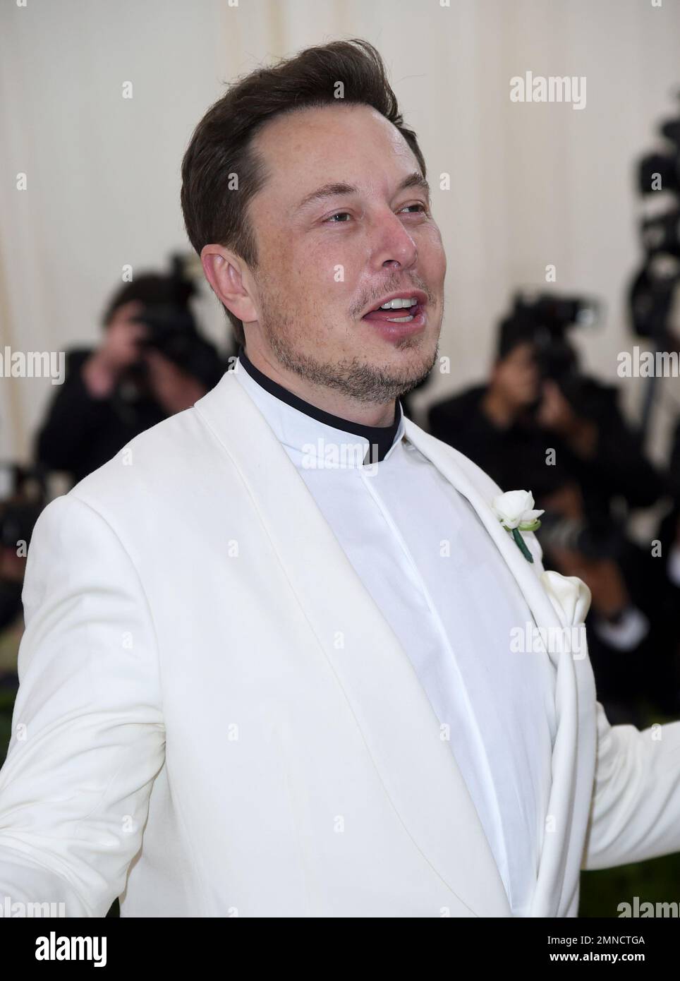 Elon Musk attends The Metropolitan Museum of Art's Costume Institute ...