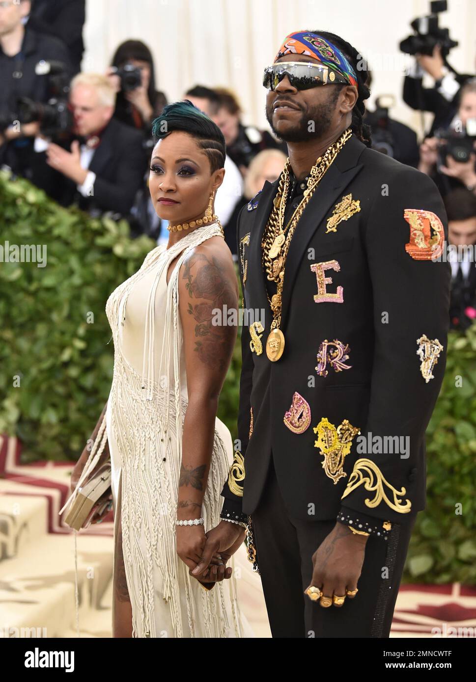 2 Chainz, right and Kesha Ward attend The Metropolitan Museum of Art's ...