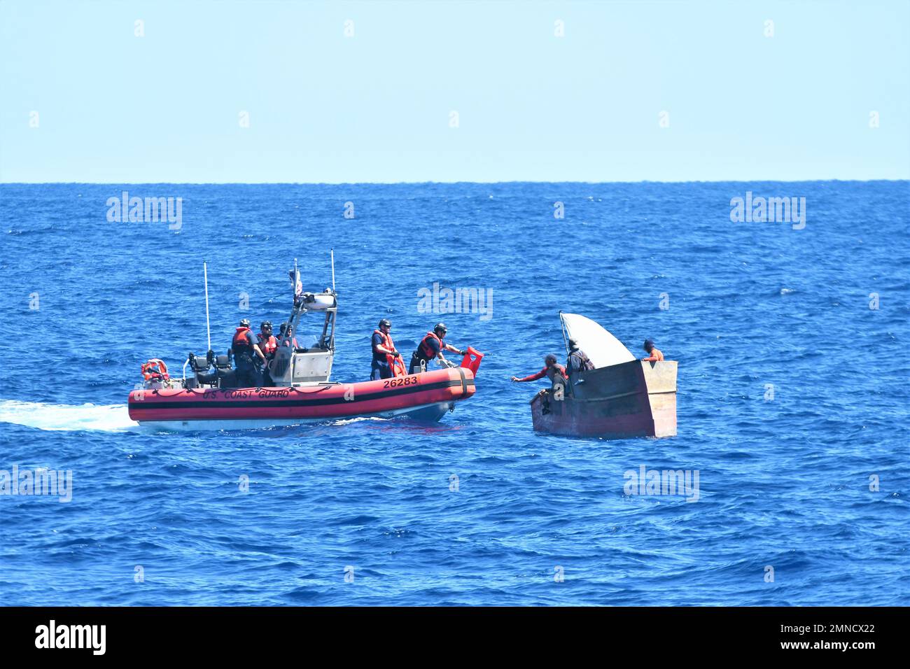 A Customs and Border Protection Air and Marine Operations aircrew ...
