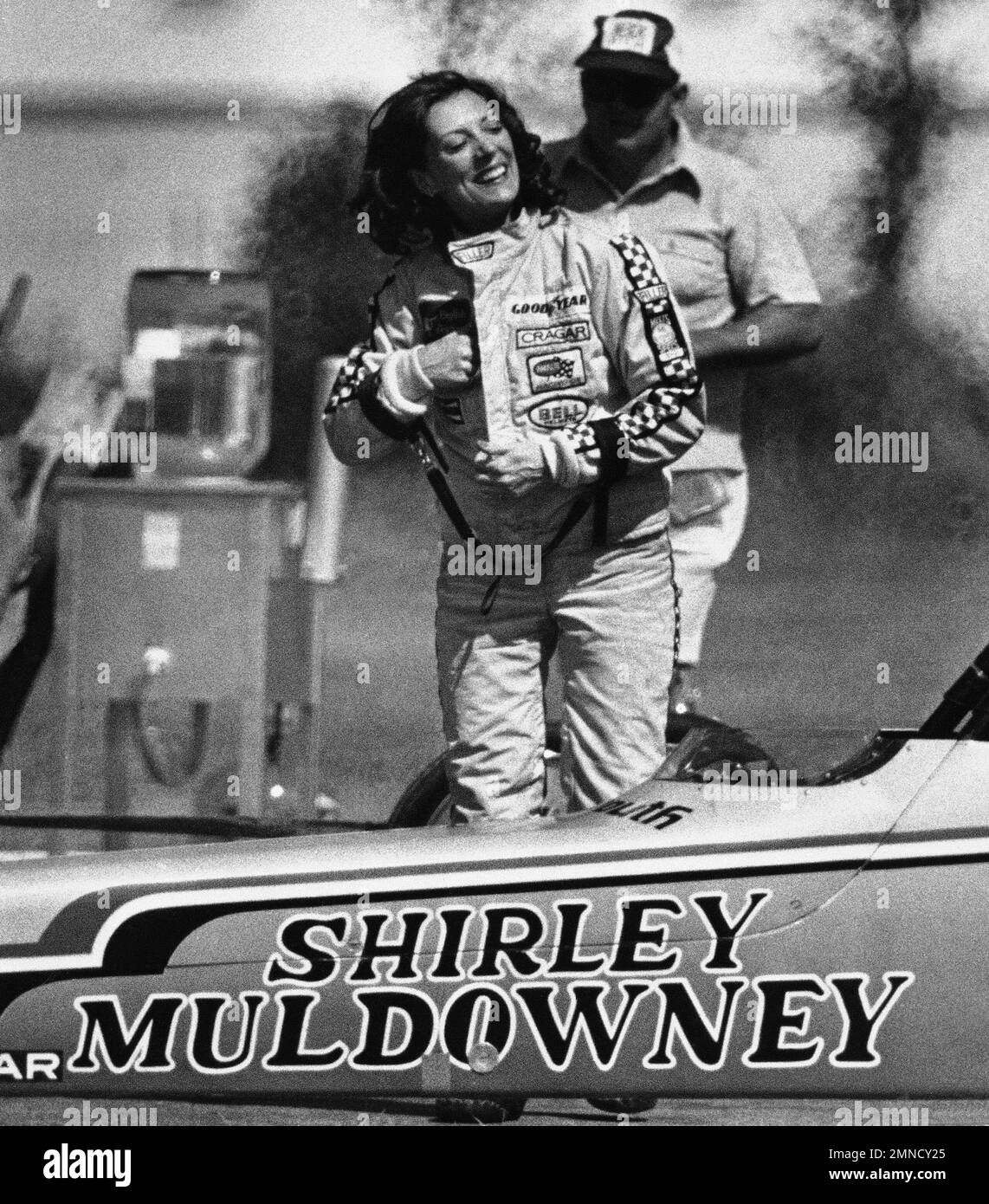 FILE - In this Aug. 31, 1979, file photo, Shirley Muldowney smiles ...