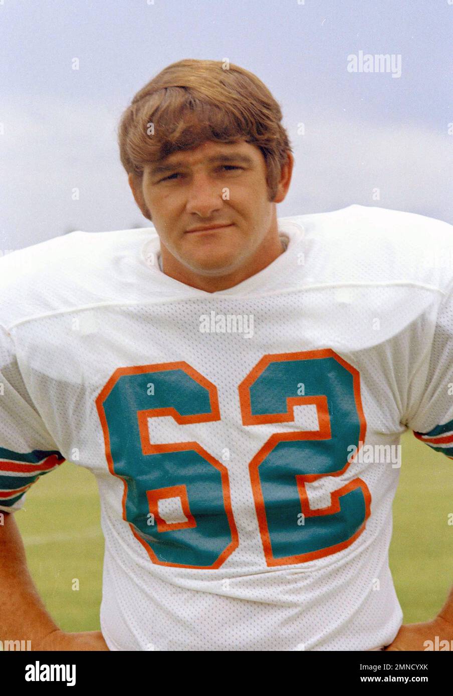 Miami Dolphins guard-center Jim Langer is pictured in 1972. (AP Photo ...