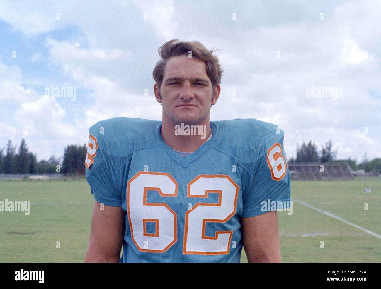 Miami Dolphins guard-center Jim Langer is pictured in 1972. (AP Photo ...