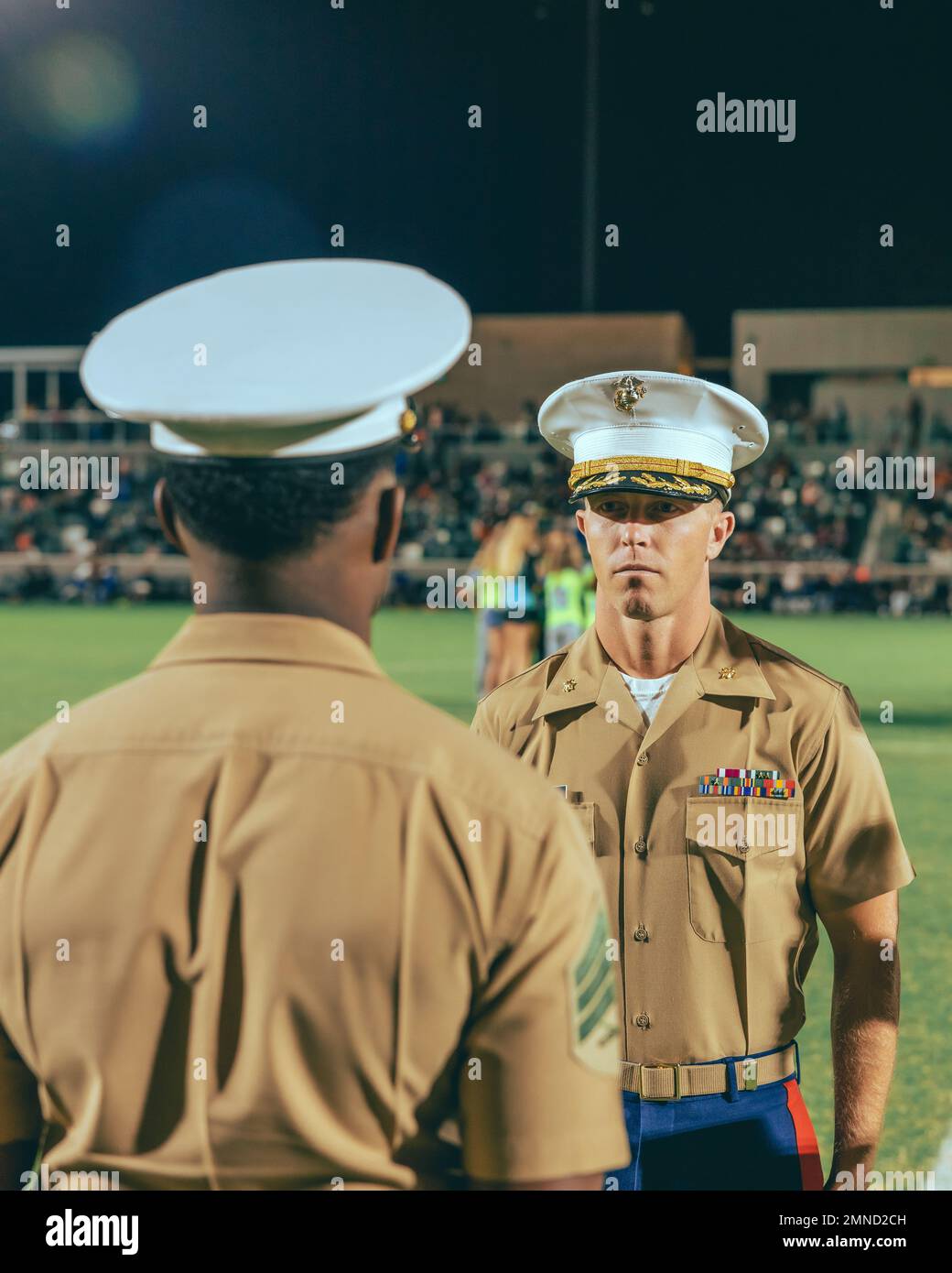 U.S. Marines with Recruiting Station Orange County participate in a ...