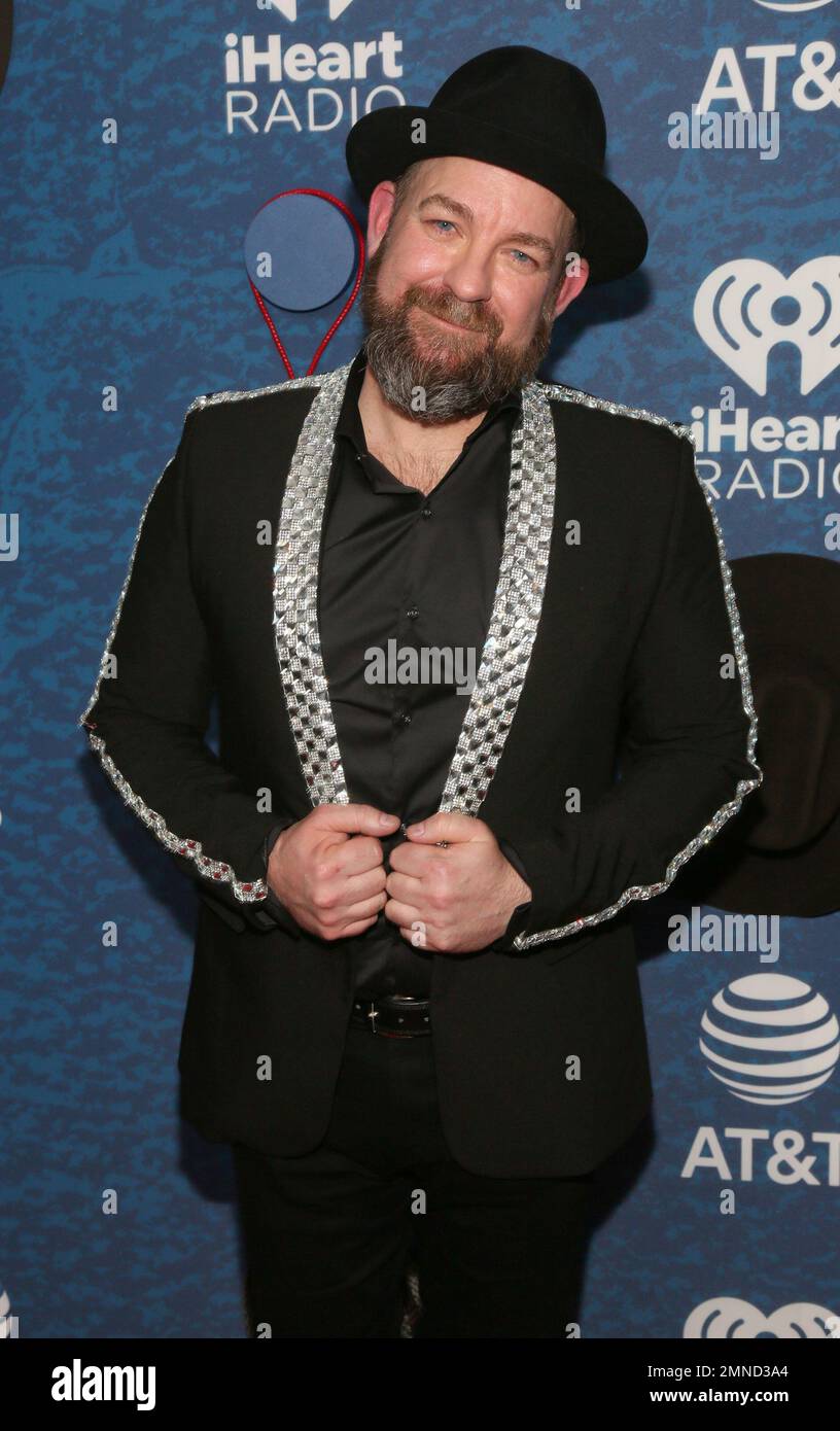 Sugarland's Kristian Bush arrives at the iHeartCountry Festival at the ...