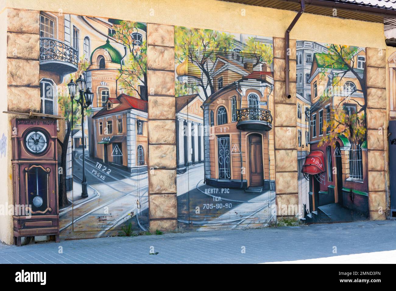 Odessa, Ukraine - APR 27, 2019: The picturesque beauty of the poor ...