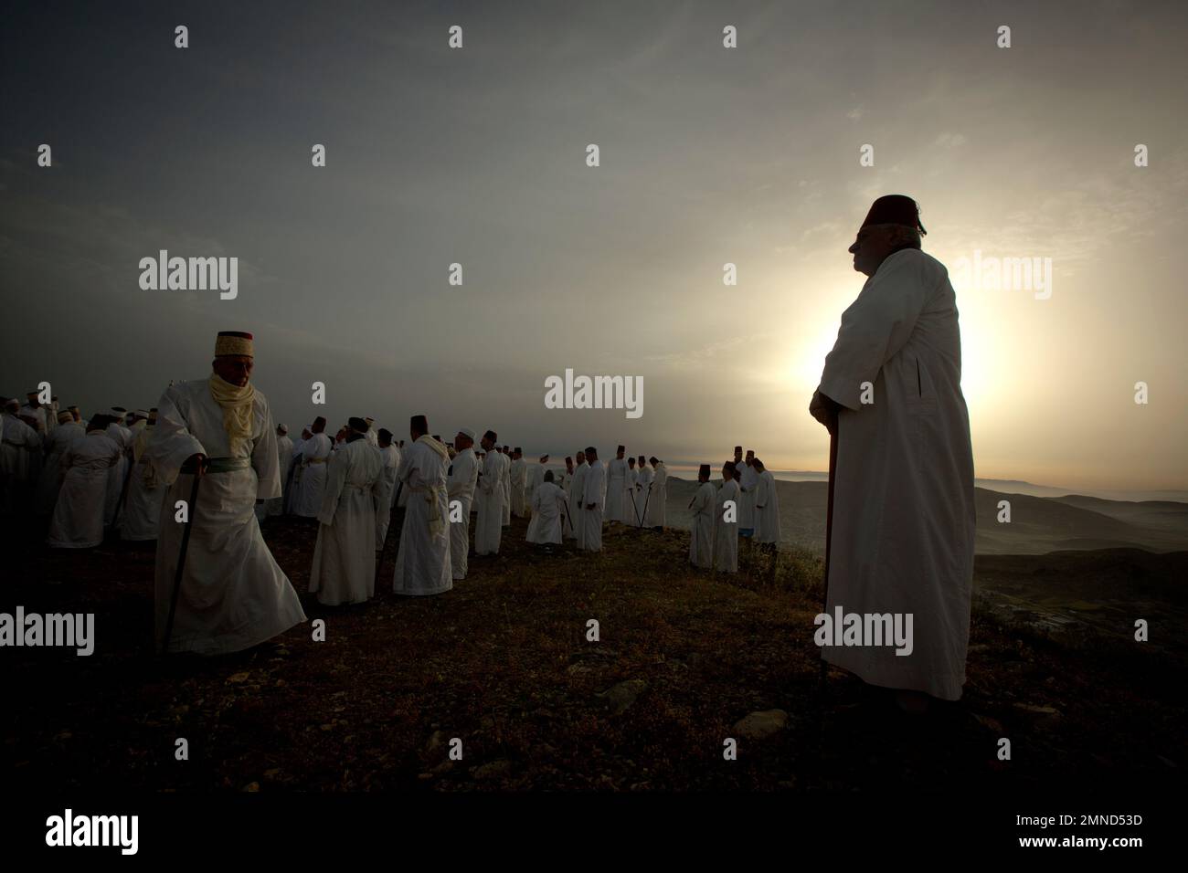 Members of the ancient Samaritan community attend the Passover ...