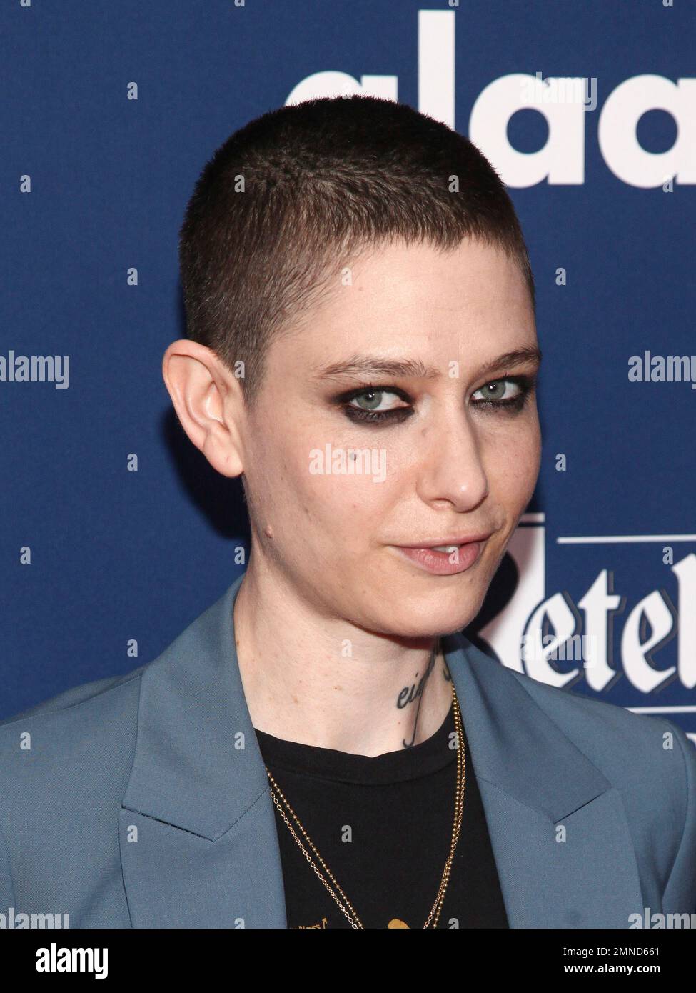 Asia Kate Dillon attends the 29th Annual GLAAD Media Awards at the New ...