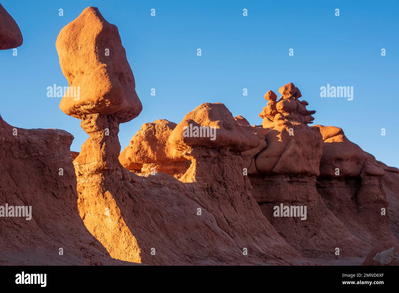 Utah's Goblin Valley State Park is full of sandstone rock formations ...