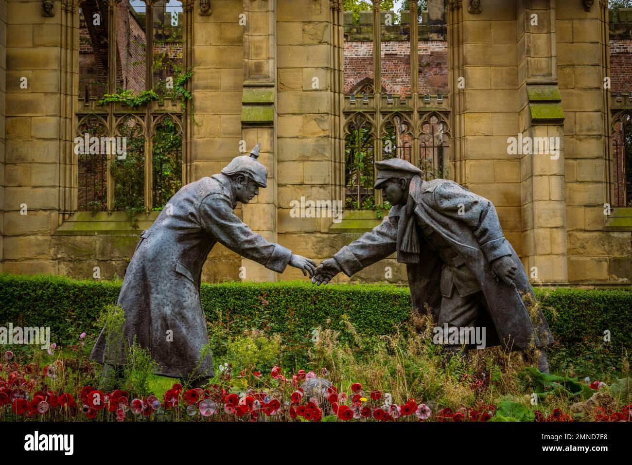 War memorial St Luke's Church The Bombed Out Church Liverpool, United ...
