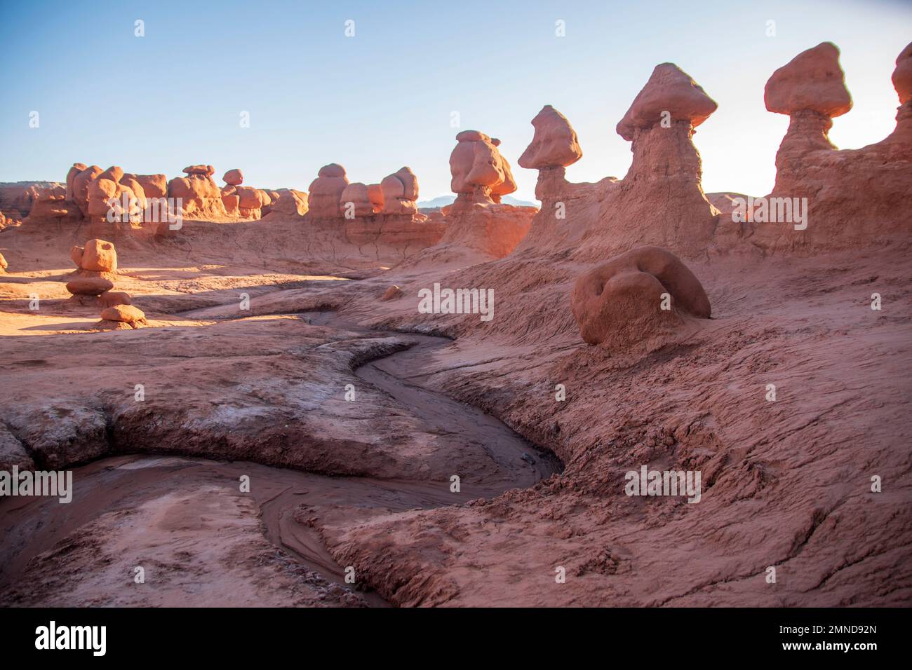 Utah's Goblin Valley State Park is full of sandstone rock formations ...