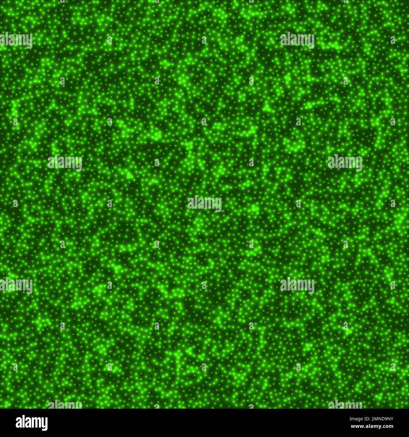 Starry background. Stars densely scattered on green background ...