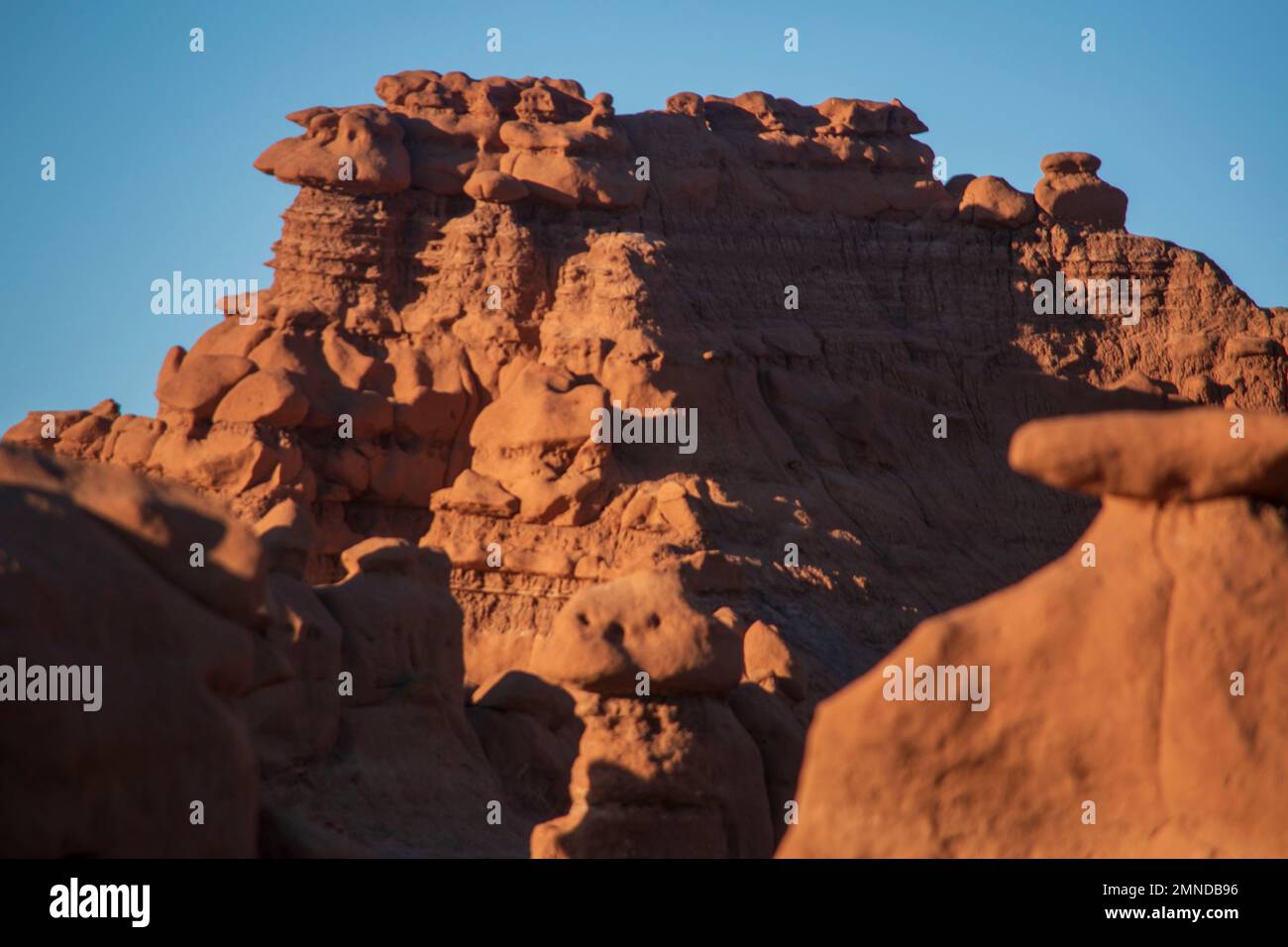 Utah's Goblin Valley State Park is full of sandstone rock formations ...