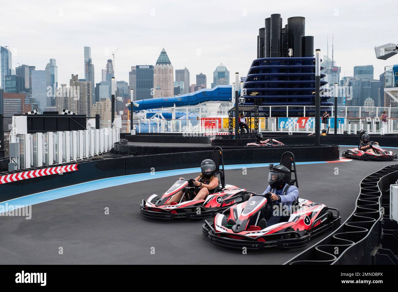 IMAGE DISTRIBUTED FOR NORWEGIAN CRUISE LINE - Guests enjoy the largest ...