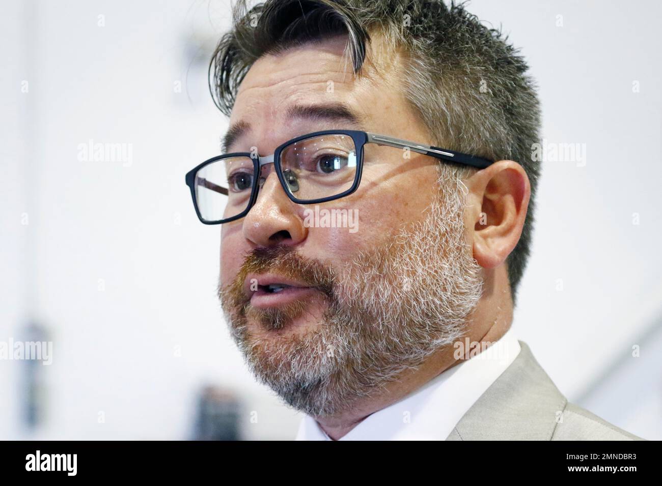 Airbus Helicopters Inc., president Chris Emerson speaks about the ...