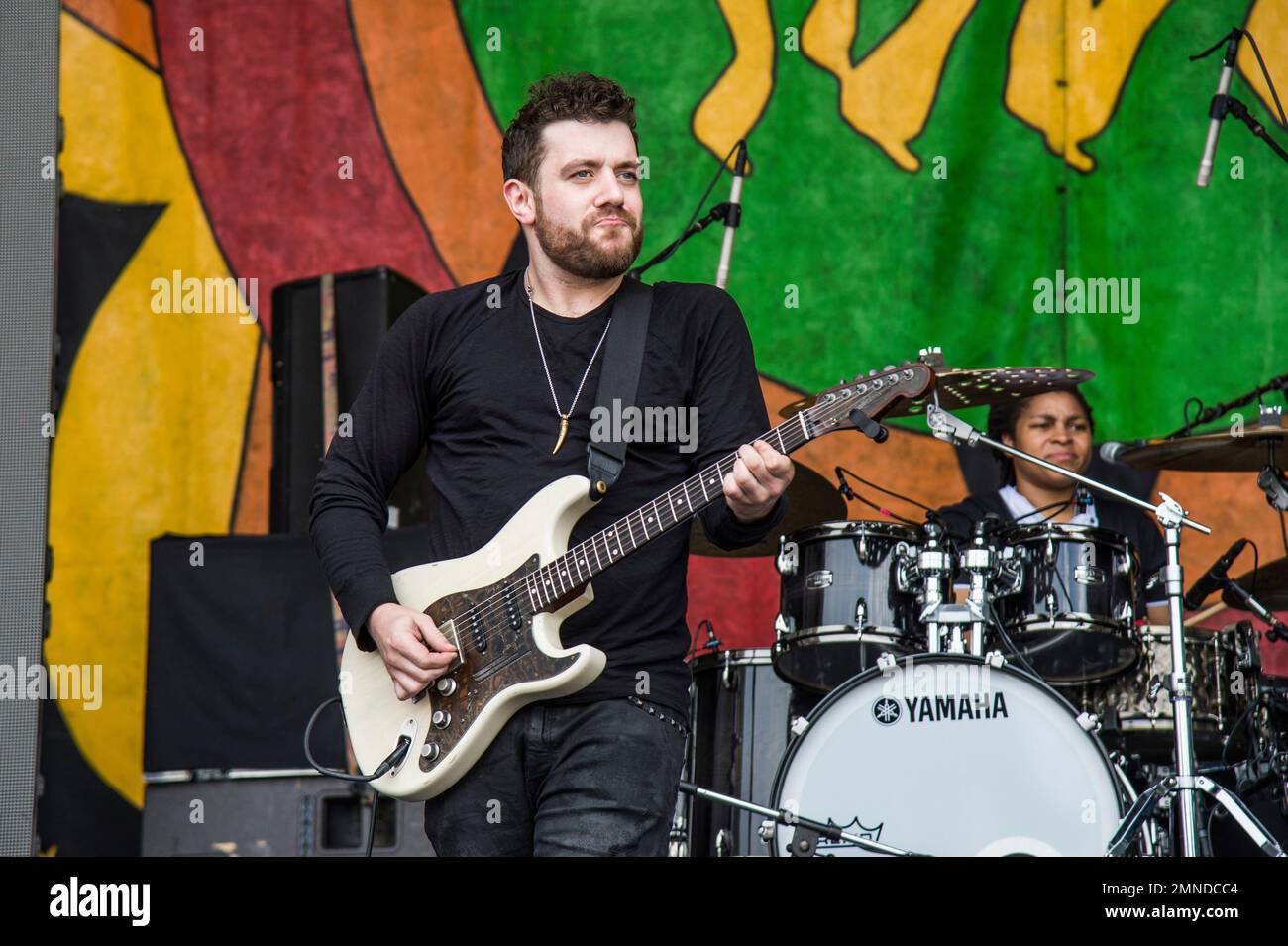 Nick Cassarino of The Nth Power performs at the New Orleans Jazz and ...