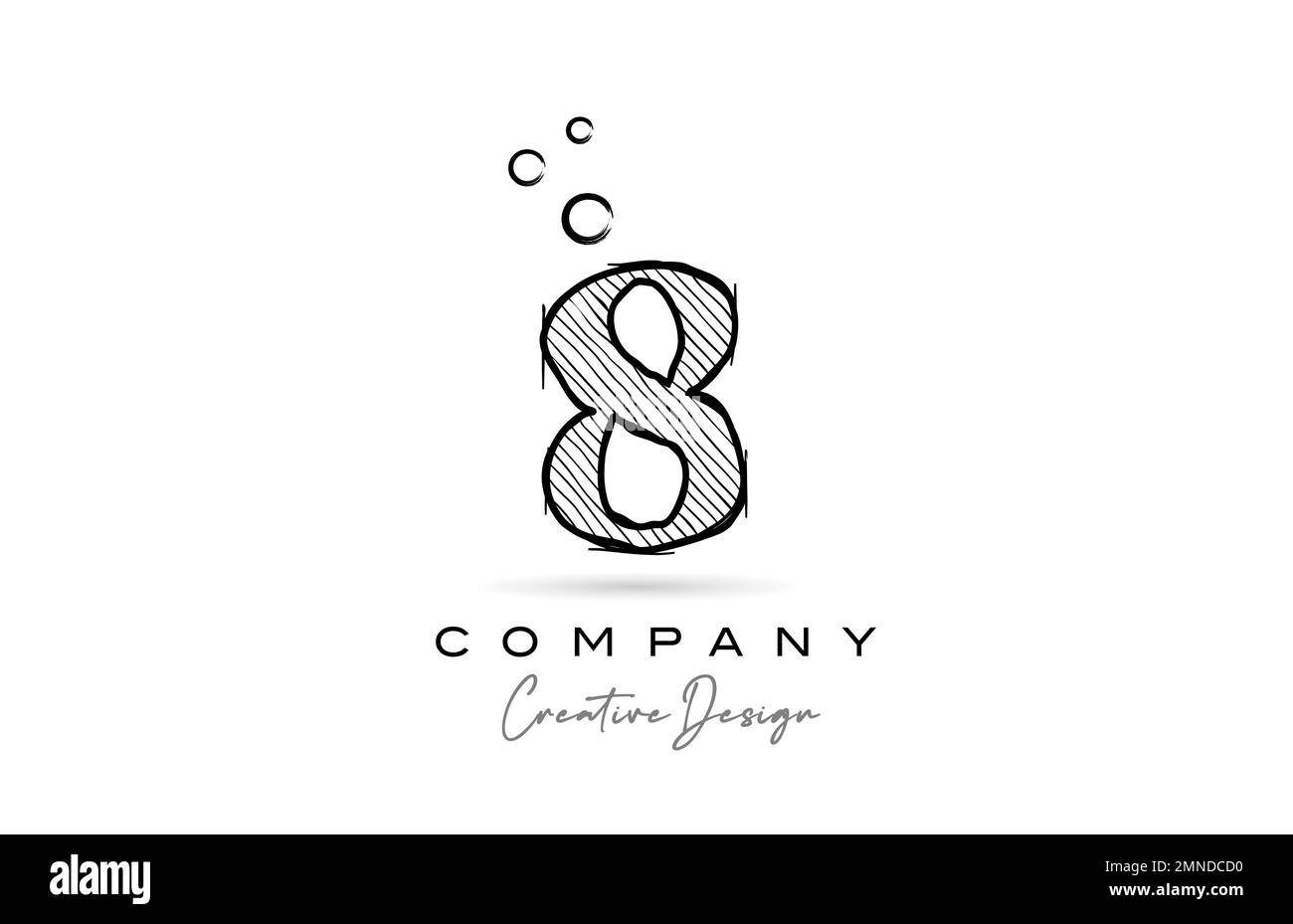 8 logotype Black and White Stock Photos & Images - Alamy