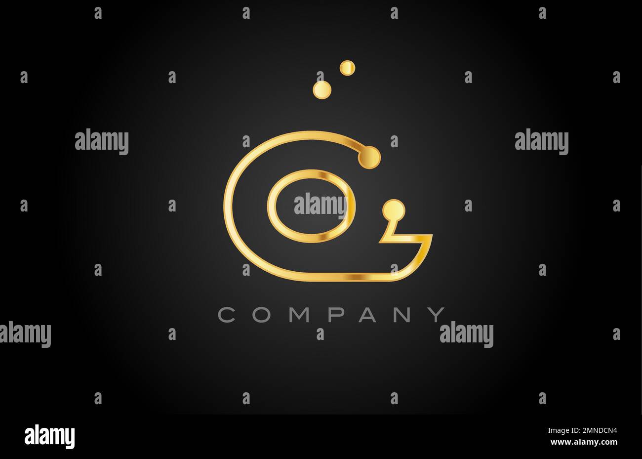 Q dot line alphabet letter logo icon design. Creative template for ...