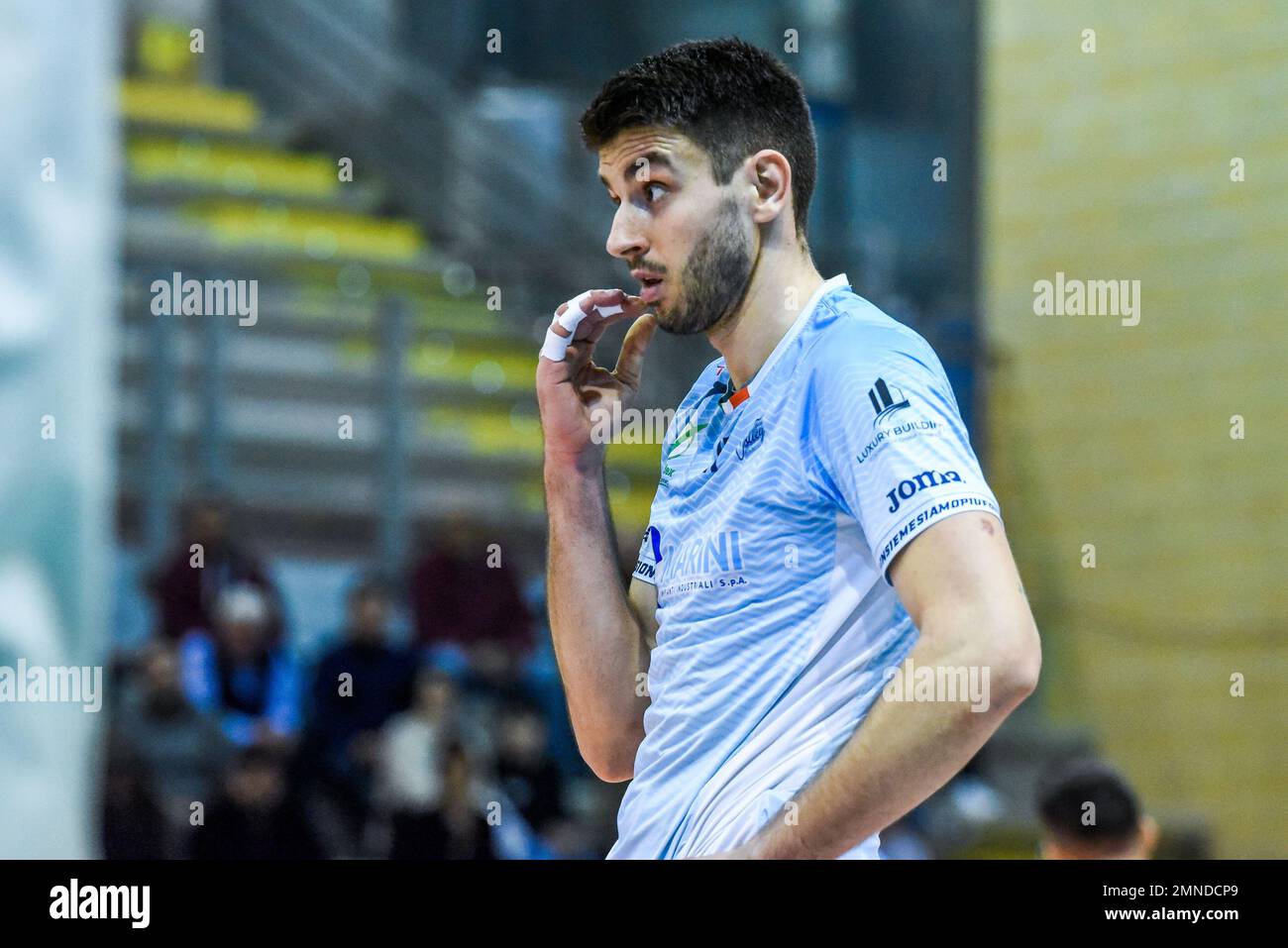 Palasport, Cisterna, Italy, January 29, 2023, Petar Dirlic (Top Volley ...