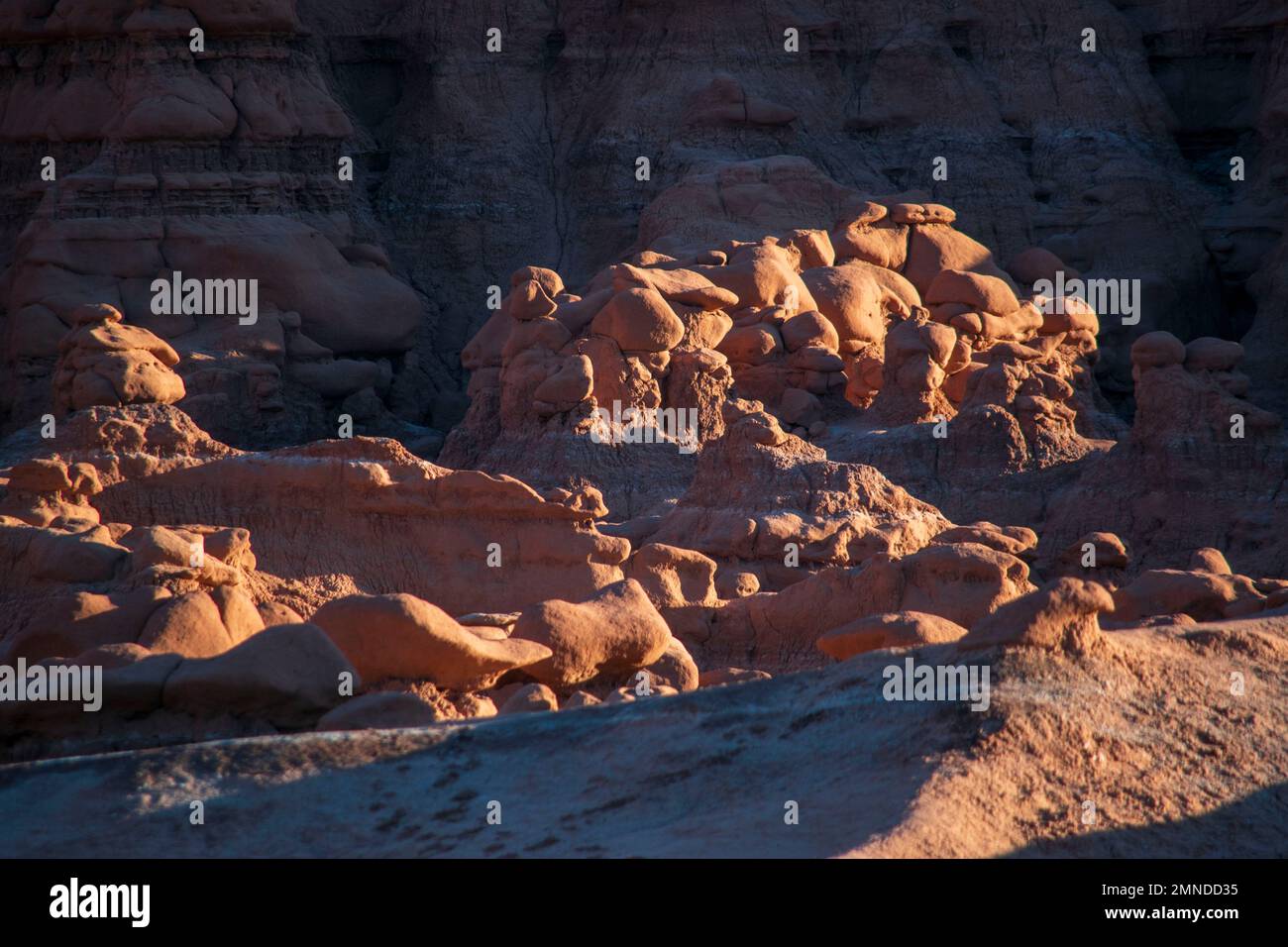 Utah's Goblin Valley State Park is full of sandstone rock formations ...