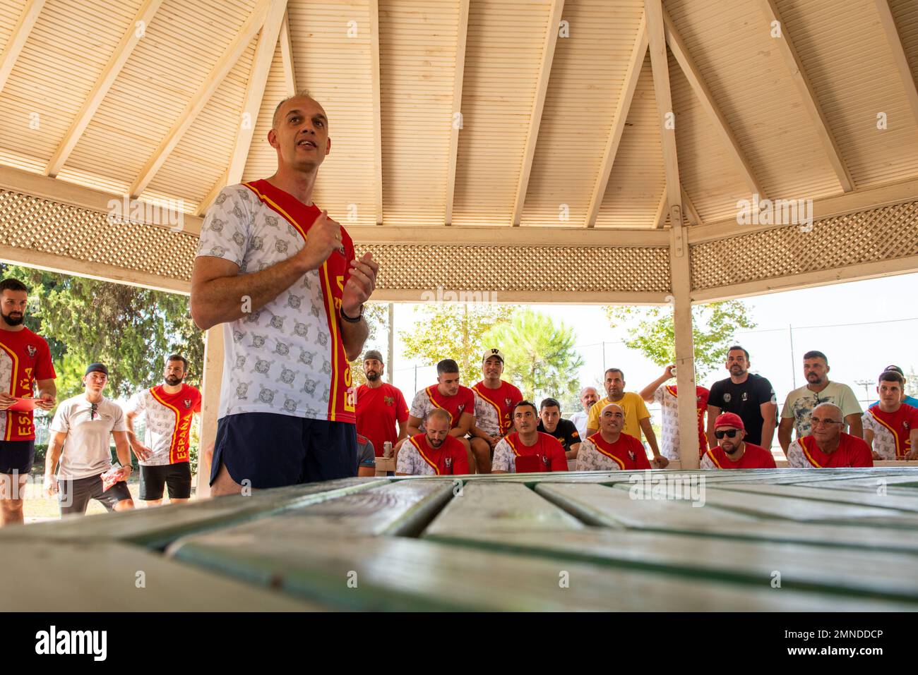 Spanish Army Lt. Col. Sergio Martín Gallego, Spanish Patriot Unit ...