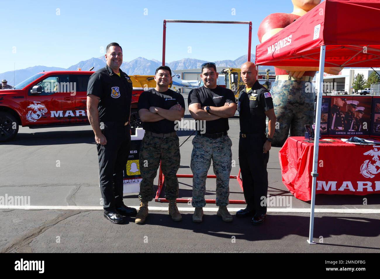 U.S. Marine Corps Sgt. Johnny Zacarias and Sgt. Ramiro Barrigagarcia ...
