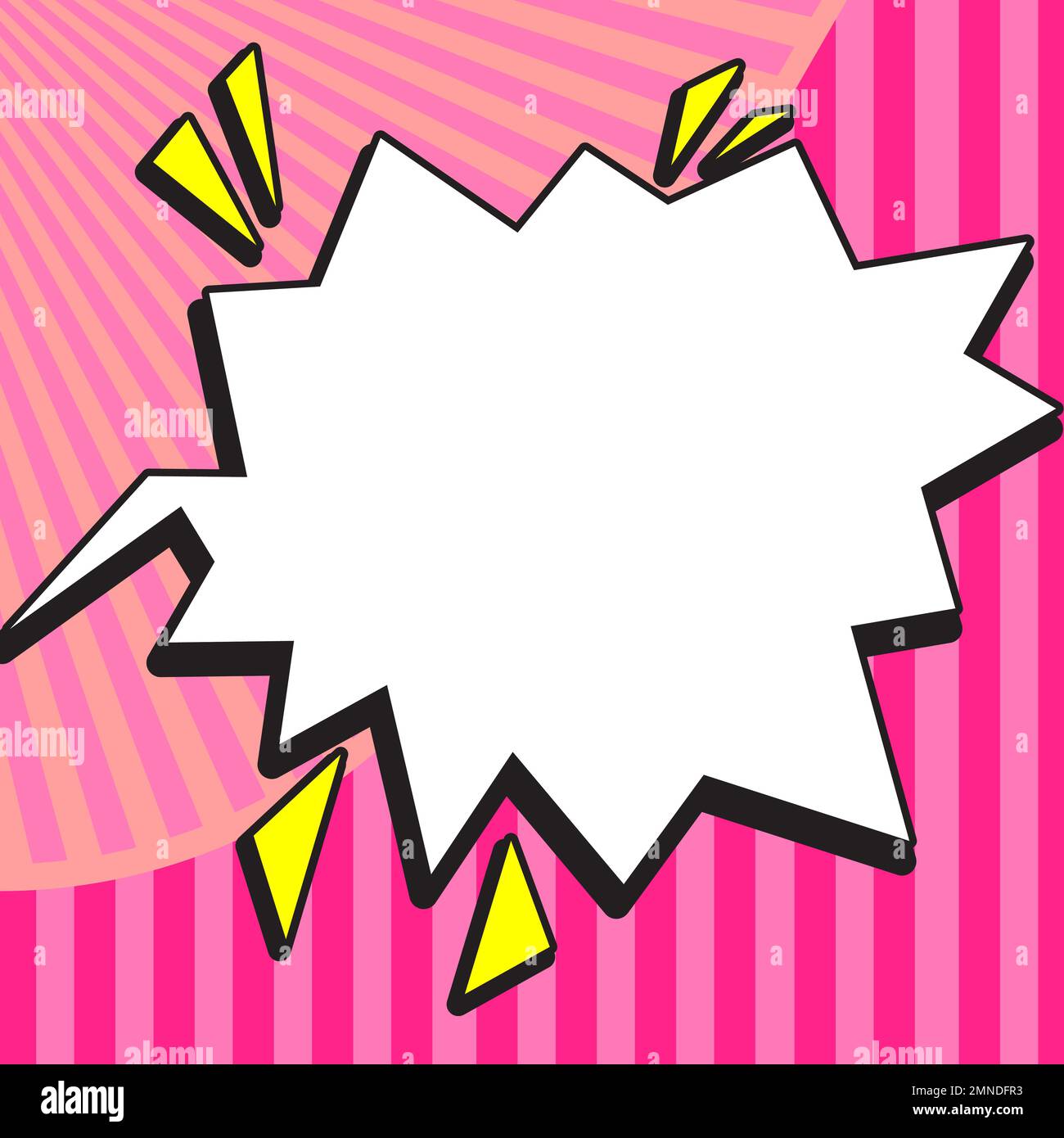 Comics Design Frames. Beautiful Photo Frame Set With Boom Bubbles For ...