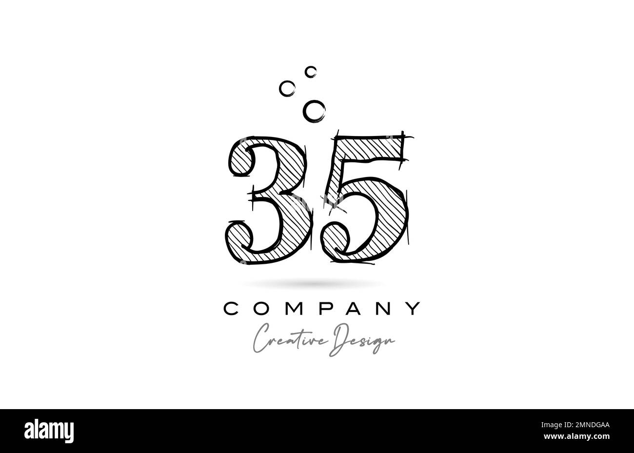 35 number Stock Vector Images - Alamy