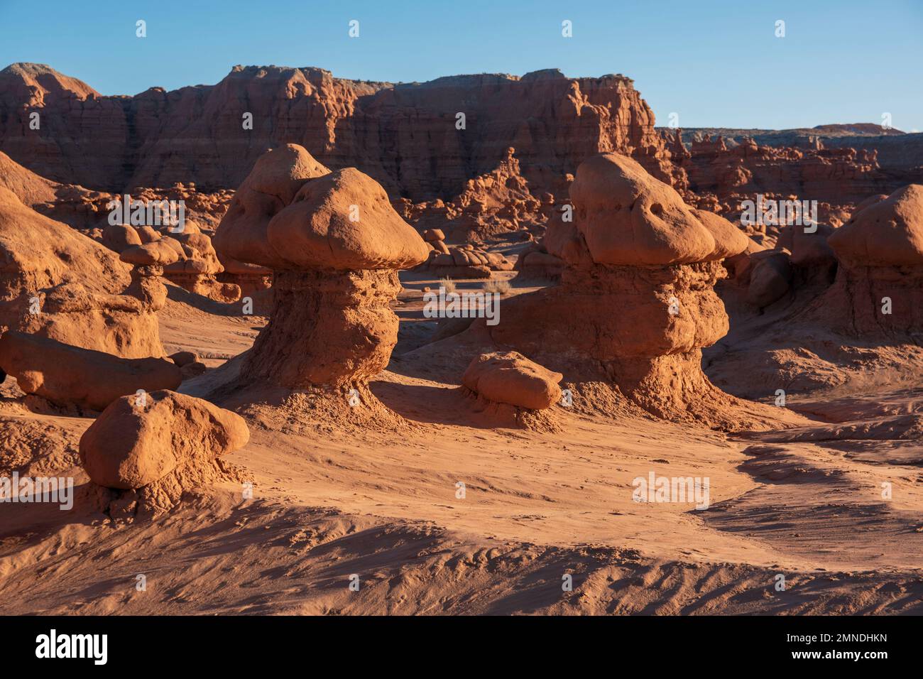 Utah's Goblin Valley State Park is full of sandstone rock formations ...