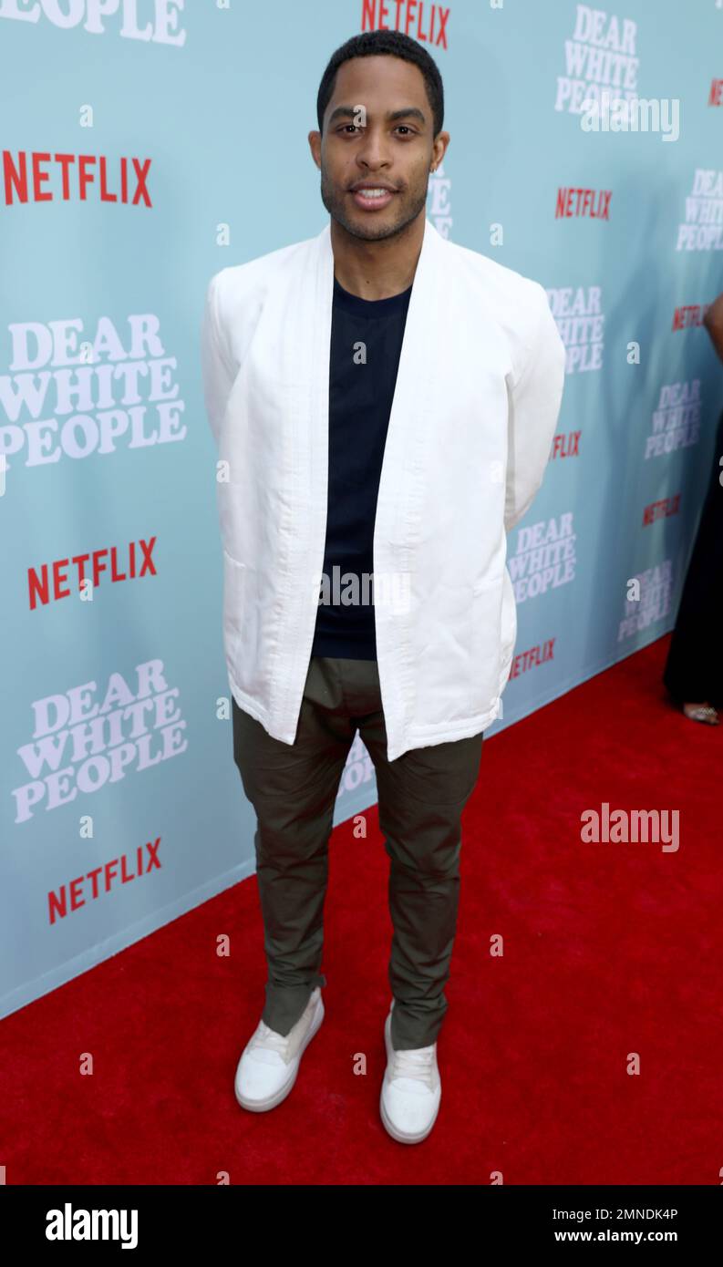 Brandon P. Bell attends the Netflix original series "Dear White People ...