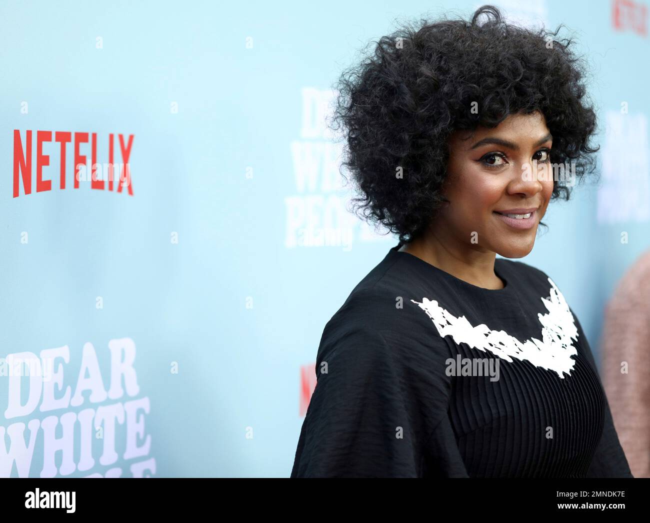 Courtney Sauls attends the Netflix original series "Dear White People ...