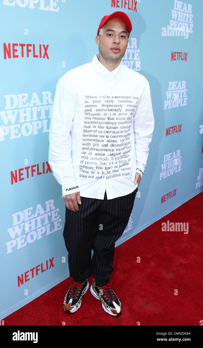 Jemar Michael attends the Netflix original series "Dear White People ...