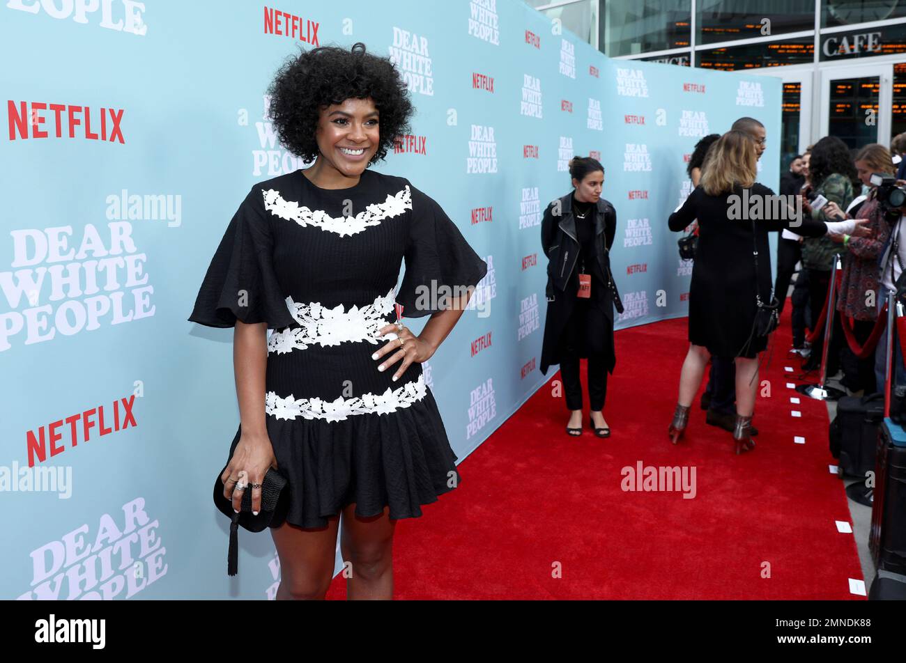 Courtney Sauls attends the Netflix original series "Dear White People ...