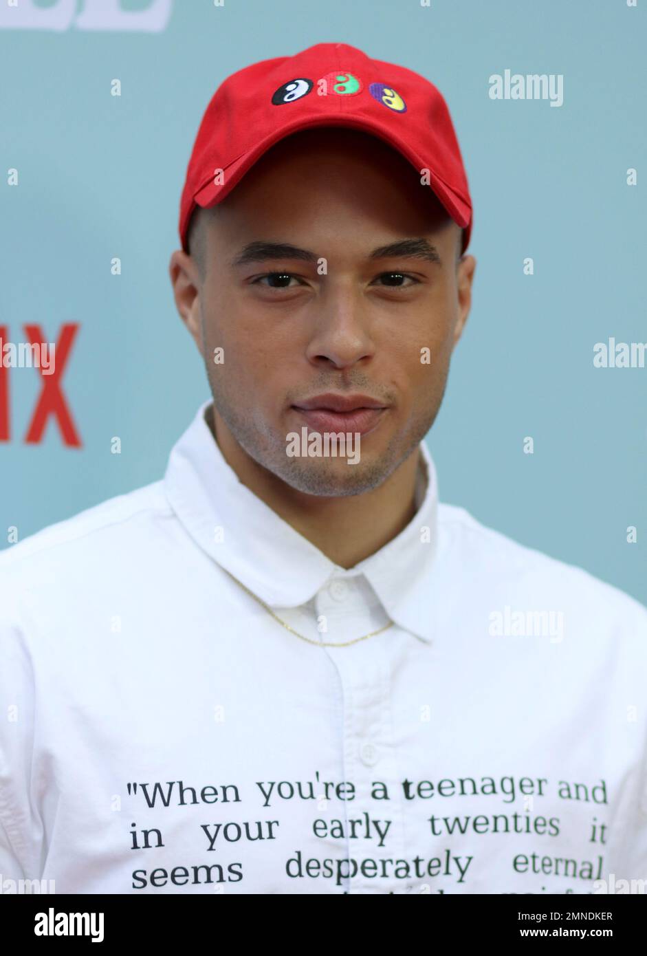 Jemar Michael arrives at the LA Special Screening of the "Dear White ...