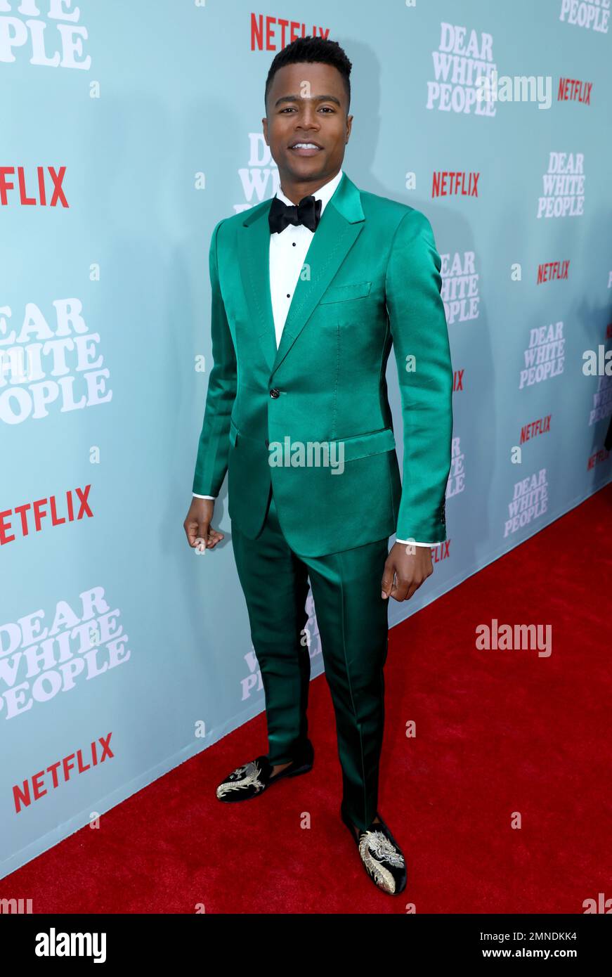 Marque Richardson attends the Netflix original series "Dear White ...